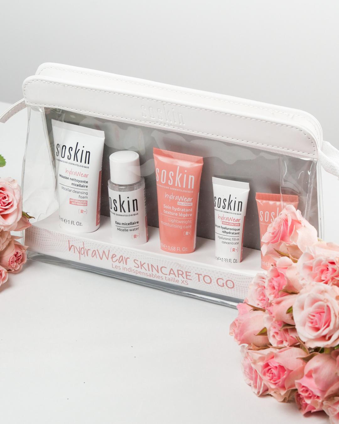 SoSkin-Paris Discovery set: Hydrawear Skincare To Go Kit - Micellar ...